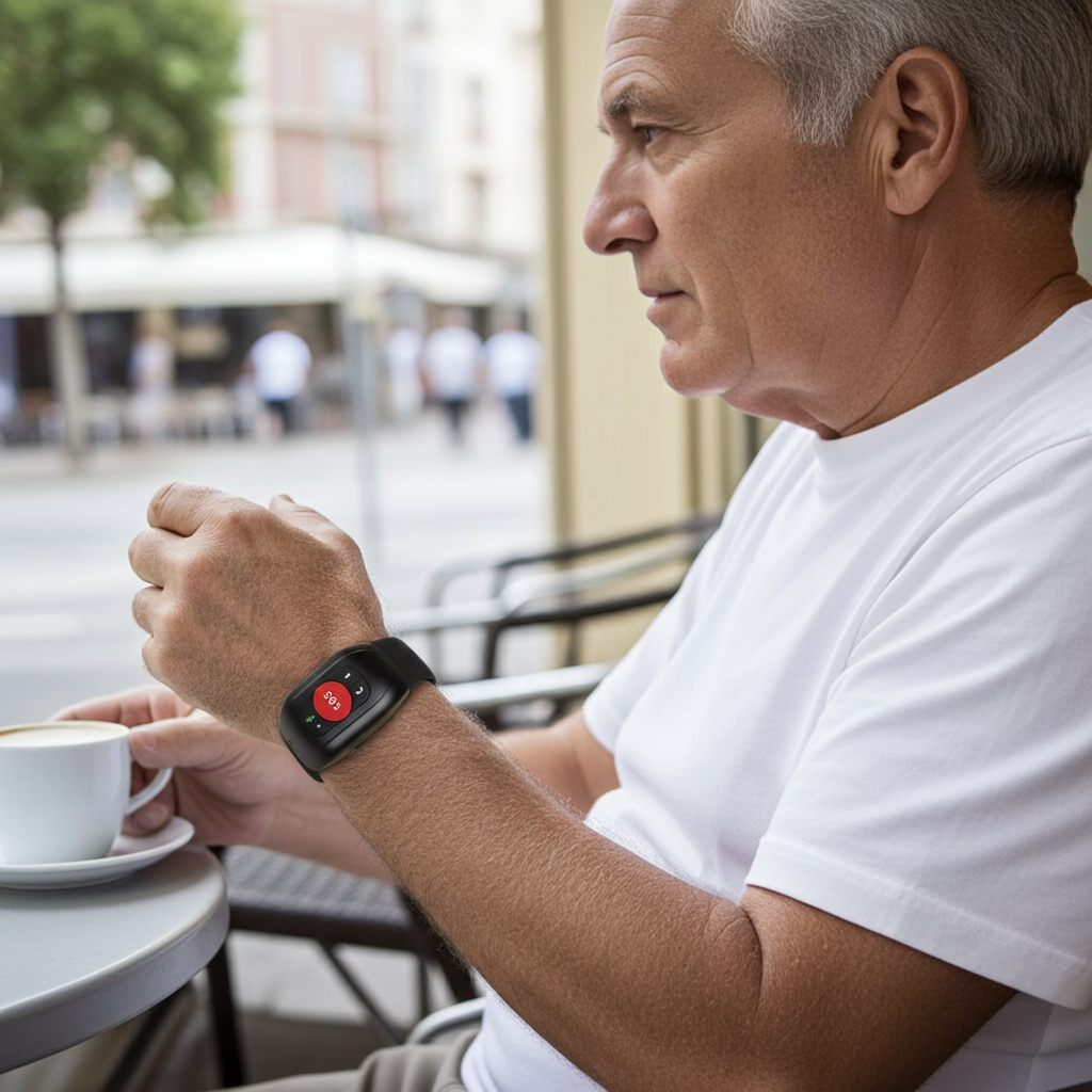 Relógio inteligente SOS 4G com GPS – novoidoso.pt